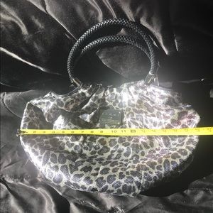 bebe | Bags | Nwt Bebe Leopard Sequence Bag | Poshmark